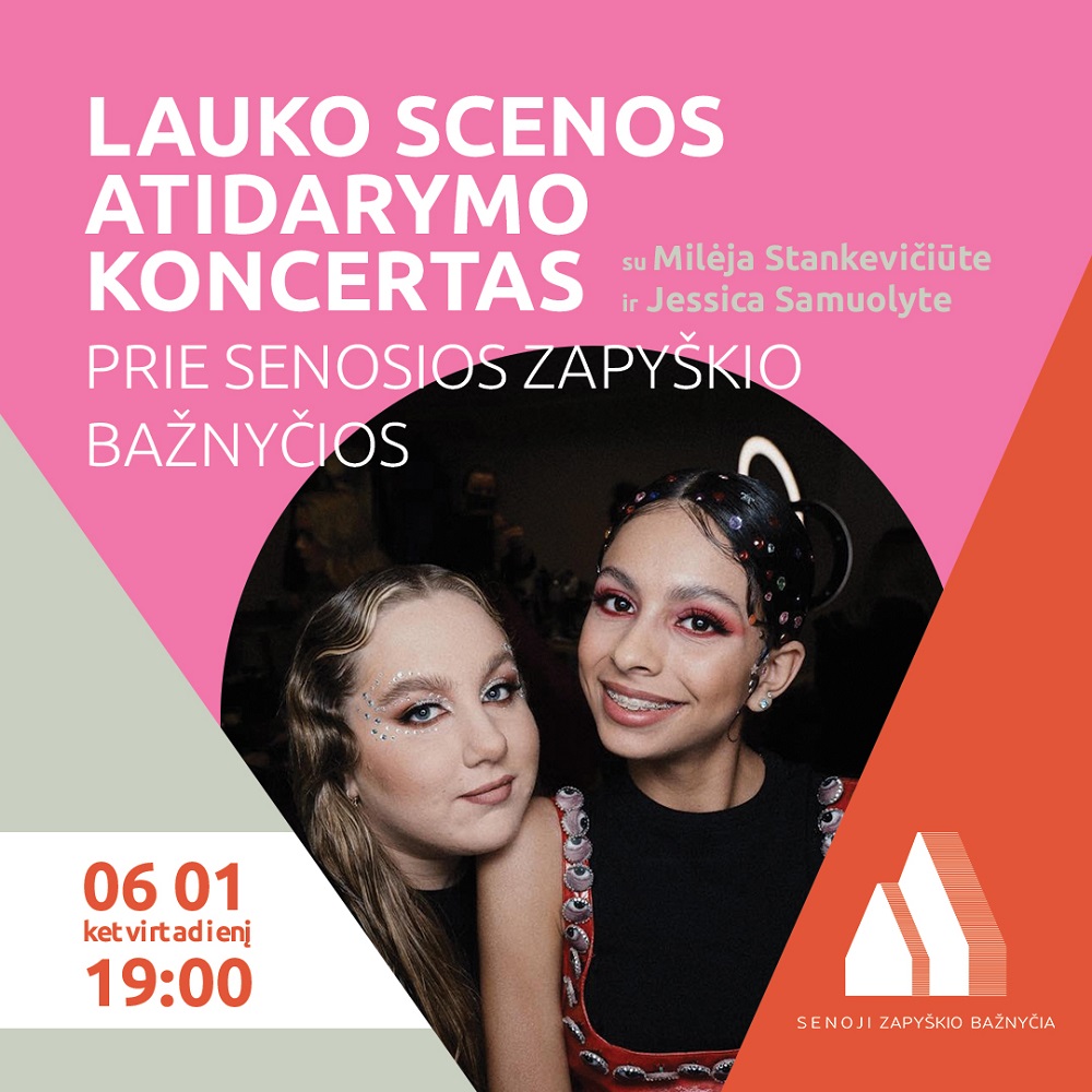 Lauko scenos atidarymo koncertas su Milėja Stankevičiūte ir Jessica ...